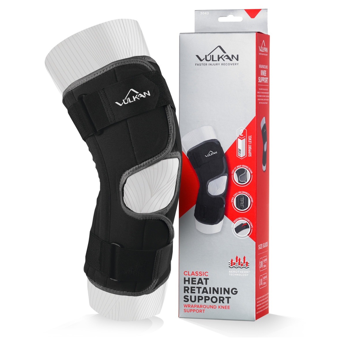 Vulkan Classic Wrap Around Knee Support | Performance Health®